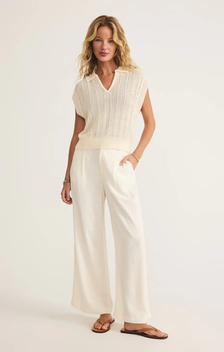 Z Supply Lauden Polo Top – Flying Point Surf