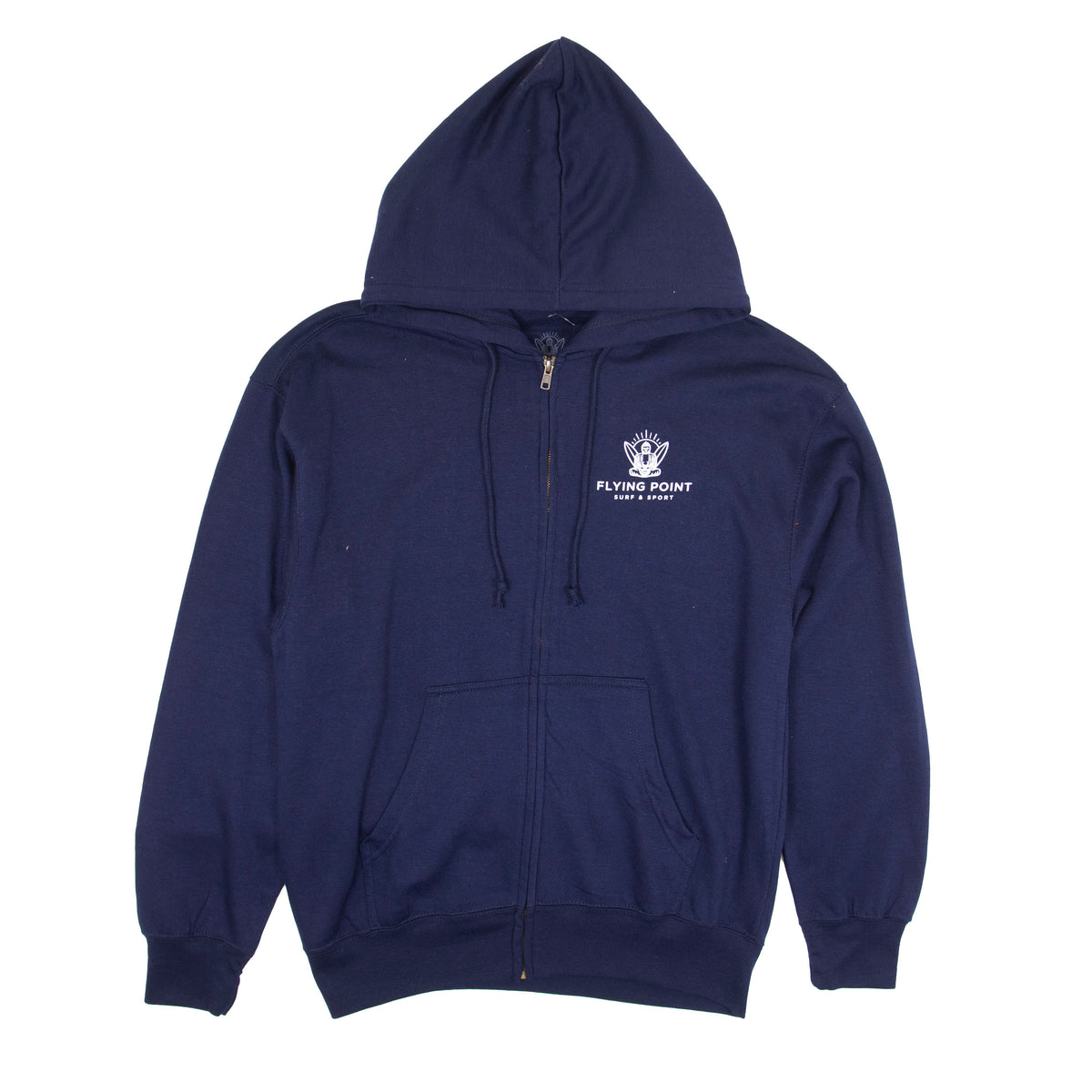 Flying Point Fundamental Fleece Zip Hood – Flying Point Surf