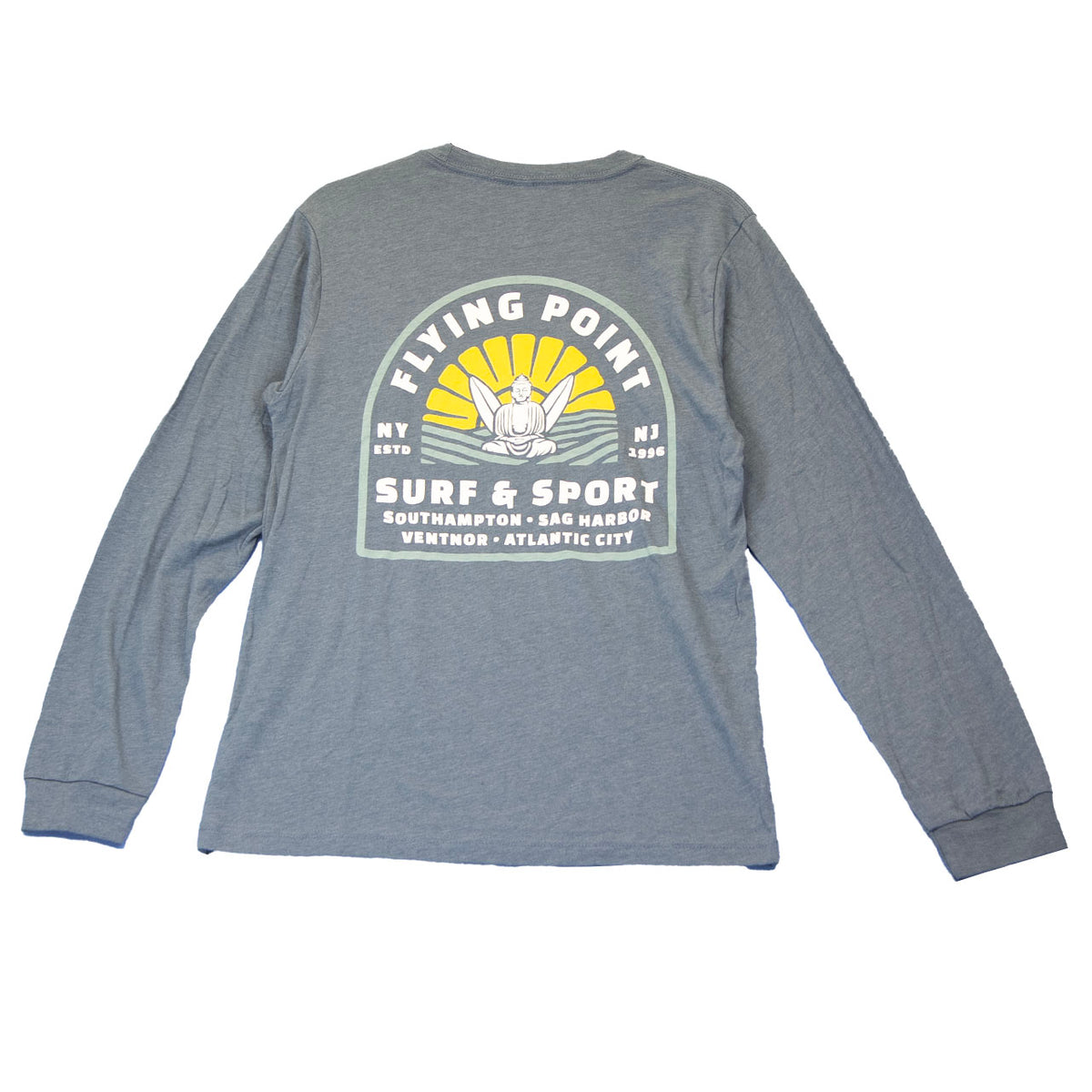 Flying Point X Jetty Life Landscape Badge L/S – Flying Point Surf