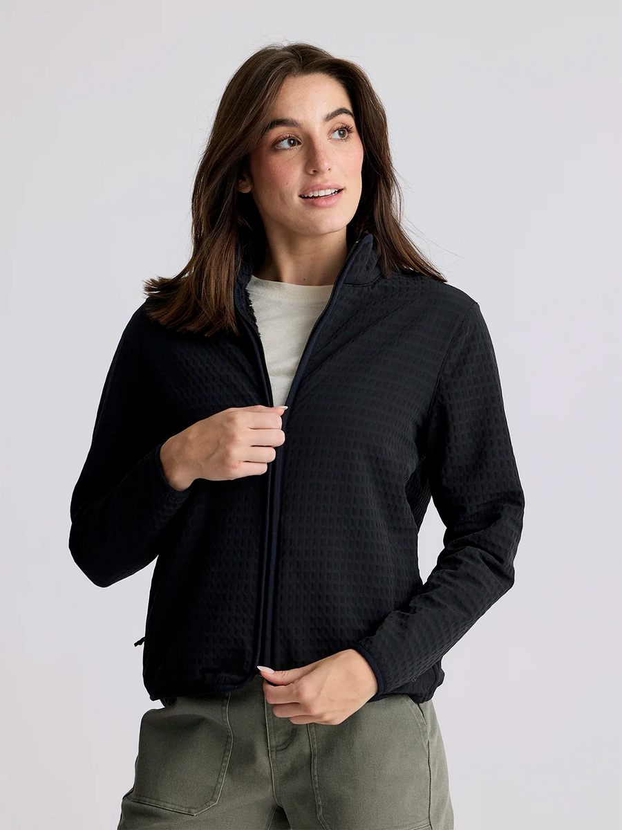 Free Fly Women's Gridback Fleece Jacket – Flying Point Surf